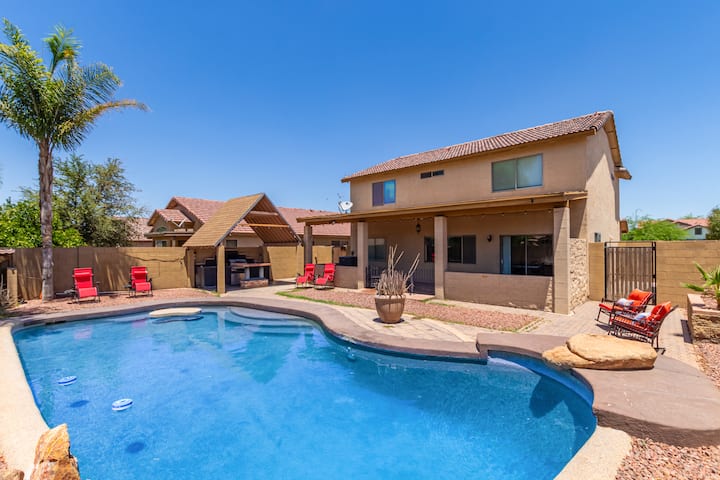Amazing Pool/comfy King/queen/bbq - Casa Grande, AZ