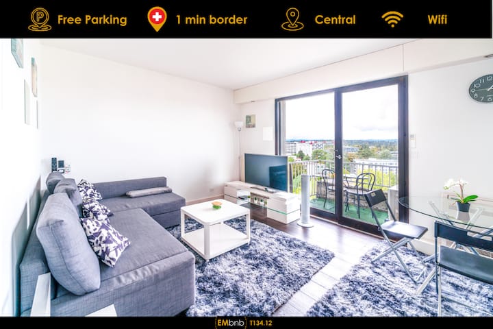 Embnb T134.12 | T2 Cosy Et Moderne 50m De Genève - Annemasse