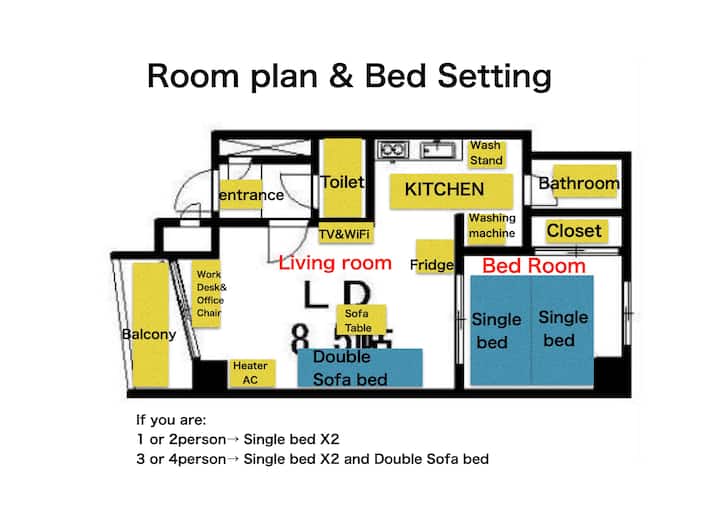 Cosy Apartment/direct To Airport/central Sapporo - Sapporo