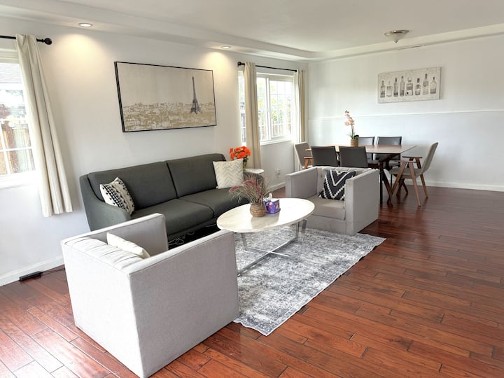 Fremont Entire Coze 3brs House/free Parking/ac - Fremont, CA