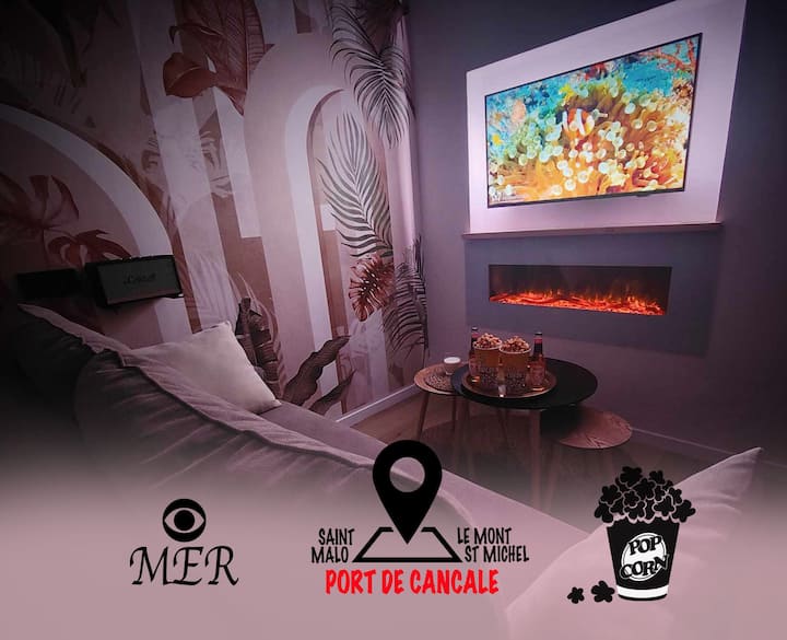 B~appart Neuf~vue Mer~25m Plage & Resto - Cancale