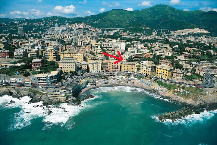 Priaruggia Beach - Genova
