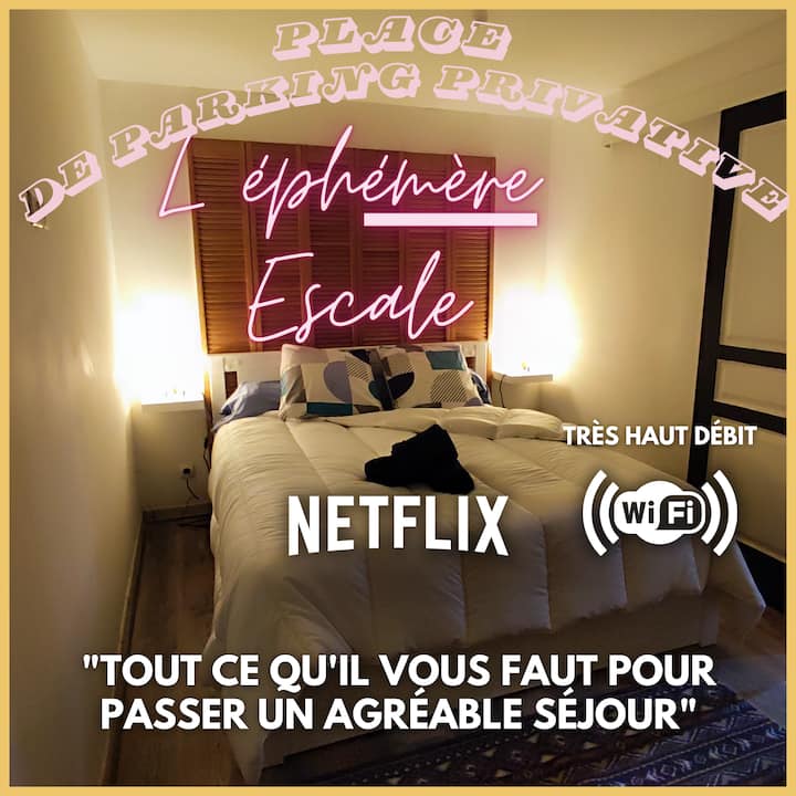 L'éphémère Escale Avec Place De Parking  Privative - Montbrison