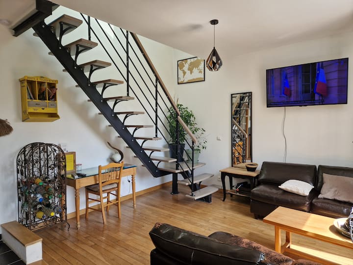 Maison Marguerite Jardin_terrasse_proche Disney - Lagny-sur-Marne