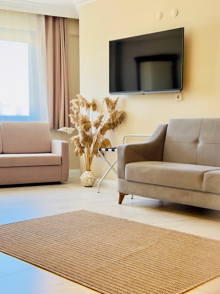 Rosy Suites De ,4 Kişilik Deniz Manzaralı Suite - Kuşadası