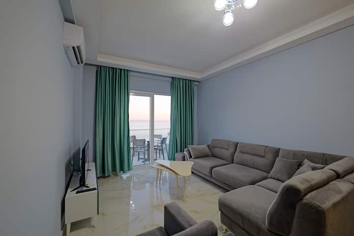 Vila Bana - One-bedroom Apartment With Sea View 01 - Qeparo