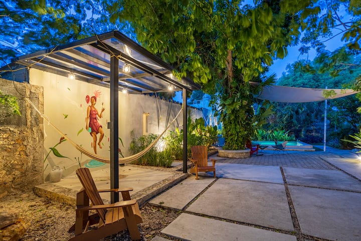 Oasis With Pool In Heart Of The Downtown - Merida