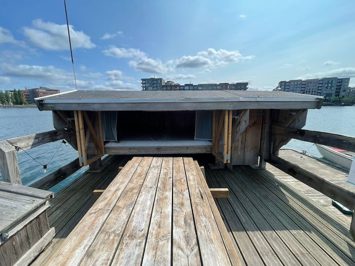 Blue Raft 1 - Unqiue Floating Glamping - Copenhaguen