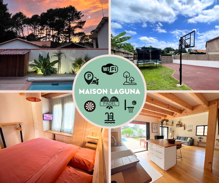 Maison Calme, Piscine Chauffée, 3,5 Ch, Capbreton - Capbreton