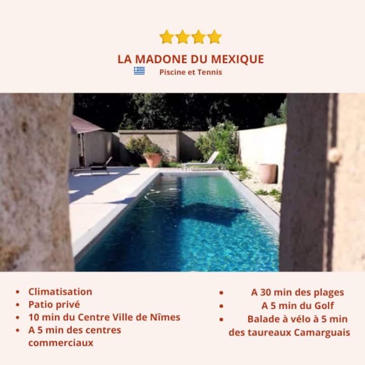 La Madone Du Mexique, Piscine, Tennis, Parking - Saint-Gilles