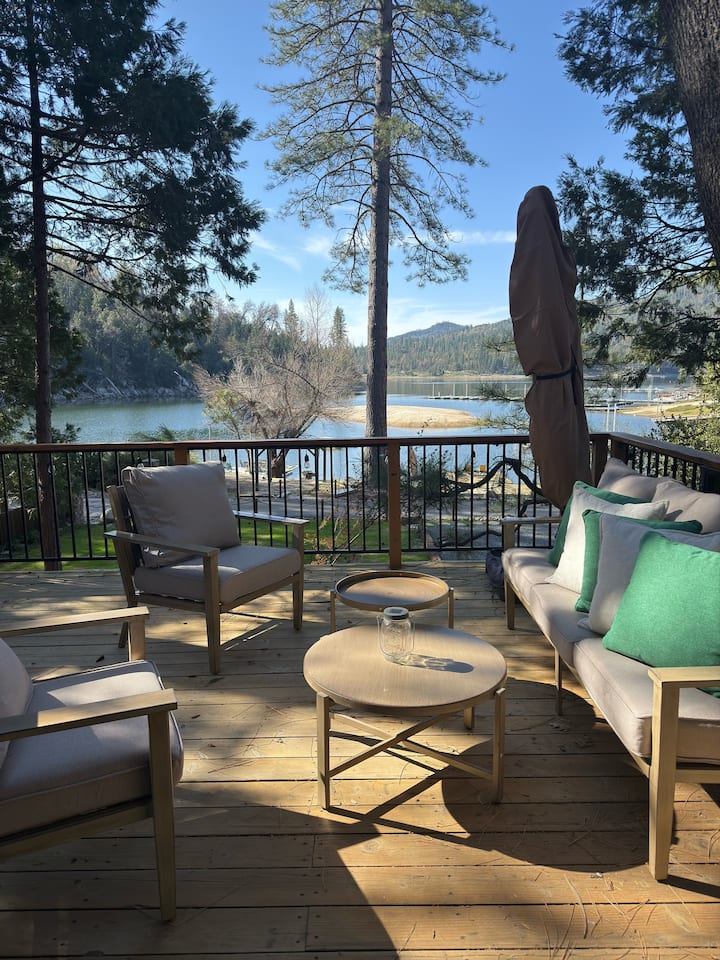 Lake Front Cabin With Forest Suite & Dome - Bass Lake, CA