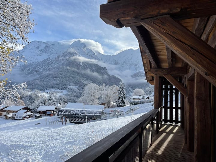 Chalet 5* Pied De Piste, Cinéma, 10p, Luxe - Sallanches