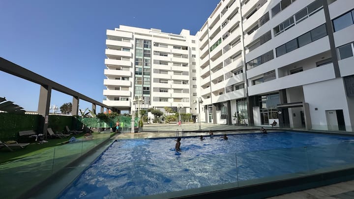 Appartement Luxueux Avec Vue Mer Et Piscine Tanger - Tanger