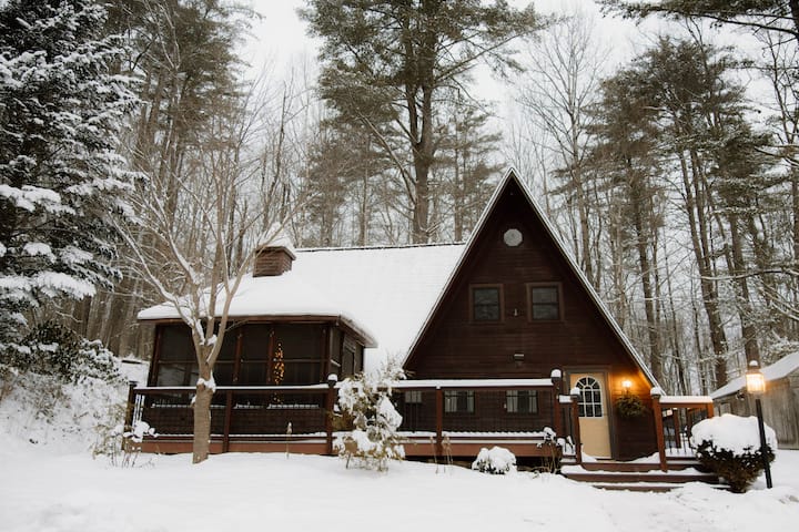 Cozy Aframe In White Mountains - Best Location - Bethlehem, NH