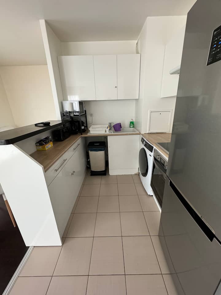 Appartement Cosy Proche De La Gare Du Bourget - Parc des Expositions Paris le Bourget