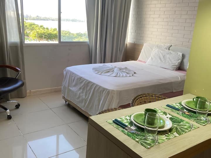 Flat 701 Em Hotel Beira Mar Pajucara - Maceió