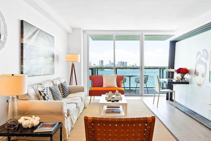 Gorgeous View Balcony King Suite In Miami Beach - 사우스 비치