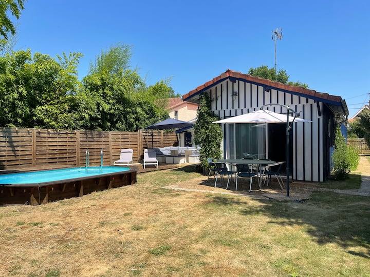Maison Typique Du Bassin - Le Teich