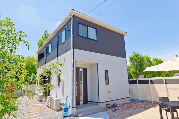 New Built Tsukuba Garden House For Families. Qiao - Tsukuba