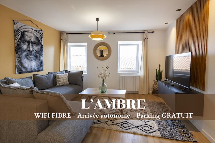 L'ambre * 1 à 4p * Parking Gratuit * Wifi Fibre - Pont-d'Ain