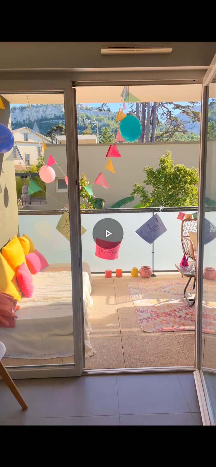 Havre De Paix, Terrasse Au Soleil à 5min De La Mer - Marseille