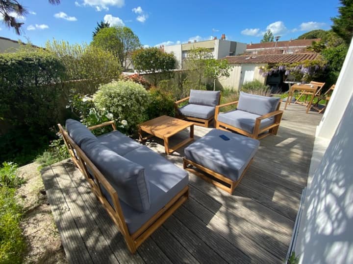 Maison La Rochelle Centre-ville Jardin Et Terrasse - La Rochelle