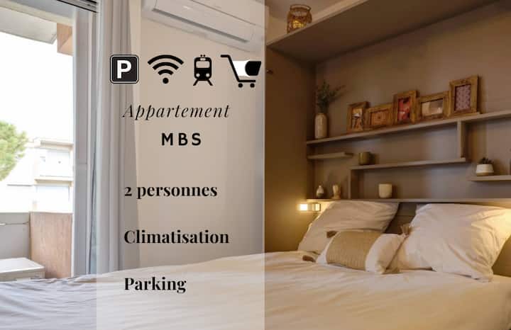 014 - Mbs Studio L ÉCrin,cosy, Wifi, Parking,clim - Juvignac