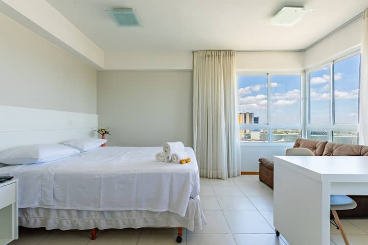 Saint Moritz Flat Vista Espetacular Esplanada - Brasilia