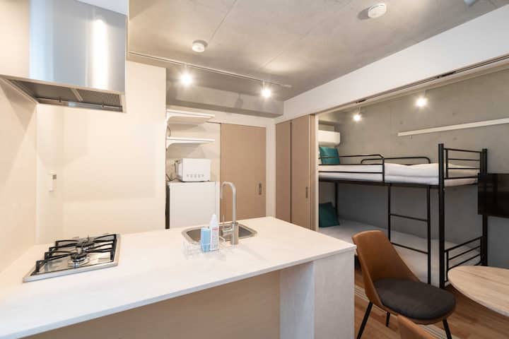 2023年築/駅徒歩5分/セキュリティ万全/家具家電・wi-fi完備/アピチェ王子201 - 川口市