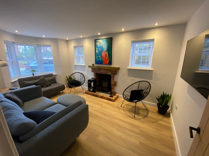 Stylish House - Hot Tub, Beach, Golf, Parking - St Mary's Bay