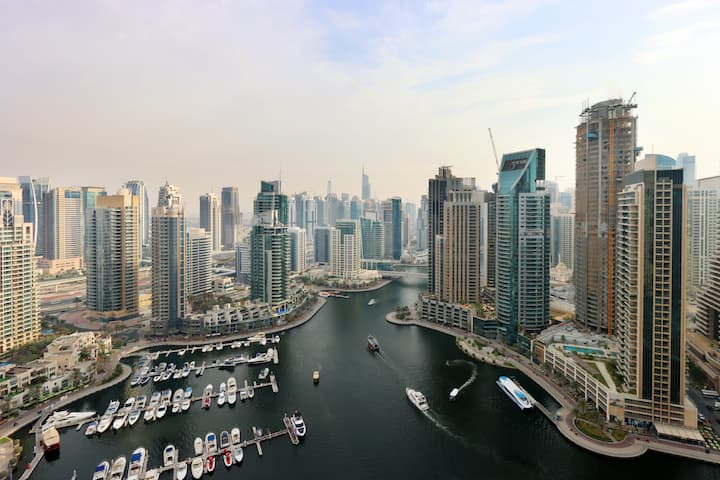 Livbnb | Sleek 3br At Marina Gate | Marina Views - Dubaï