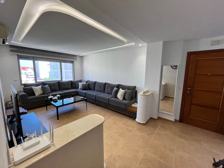 Appartement Central Avec Vue Sur La Marina Tanger - Tangier