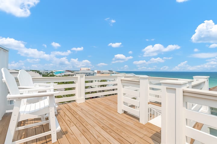 3 King Suites-ocean Views-private Elevator - Carolina Beach