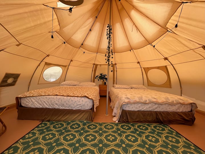 North Shore Oahu Camping / Glamping Tent Laie #5 - Hawaï