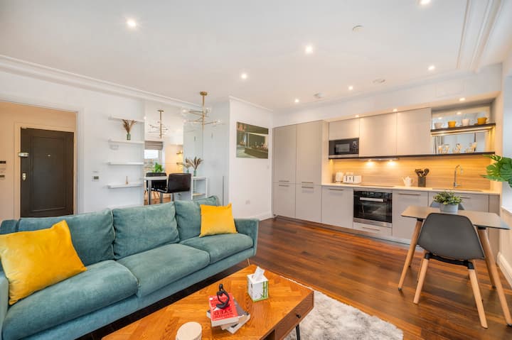 Elegant 1br Flat • A/c & Balcony In Prime Location - Marylebone