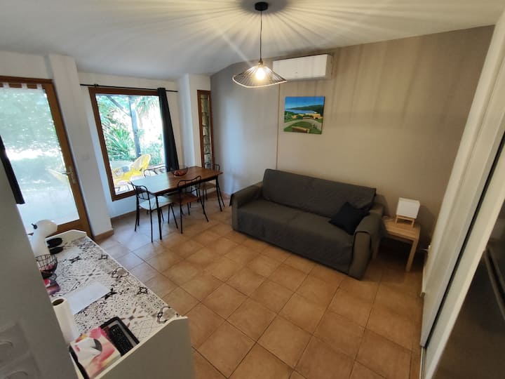 Mini Villa T2 Alba Rossa - Vue Cupabia Et Piscine - Corse-du-Sud
