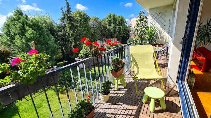 3 Room Apartment, 90 Sqm, Quiet, 25 Min From Paris - Le Vésinet