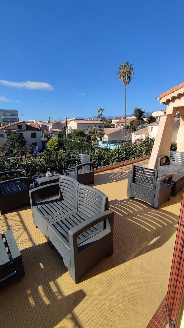 Studio 4. Le Mandarinier. Refait à Neuf. - 꺄니으 슈흐 메흐