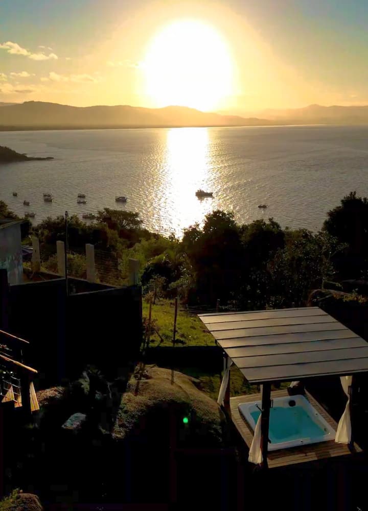 Mirante Do Sol: Vista Mar Exclusiva E Spa Aquecido - Governador Celso Ramos