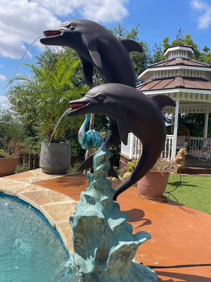 Hilltop House With City View W/pool & Jacuzzi - Universal City, TX