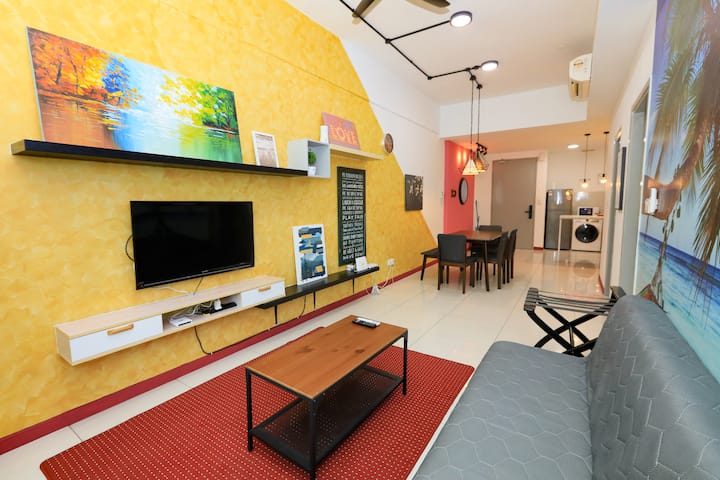 Cozy Family Stay At Sutera Avenue, Near Imago Mall - Sabah