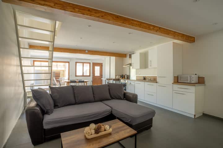 Grande Maison Avec Terrasse Sur 2 Niveaux - Lac d'Aydat