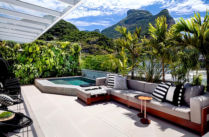 Stunning Rio De Janeiro Penthouse, Private Pool - 