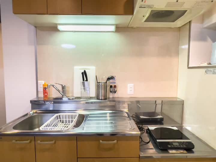 難波・道頓堀すぐ！大国町駅徒歩1分の好立地/最大4名利用可/任天堂スイッチ【ee】 - Osaka