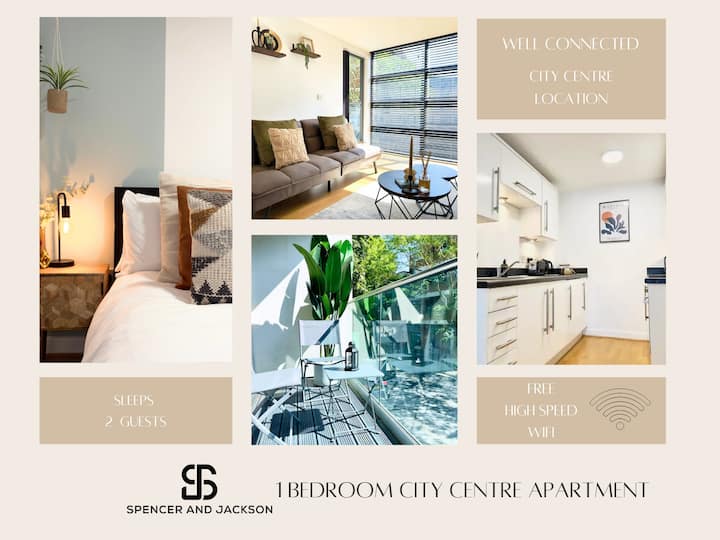 City Centre Apartment With Balcony Near University - Oxford