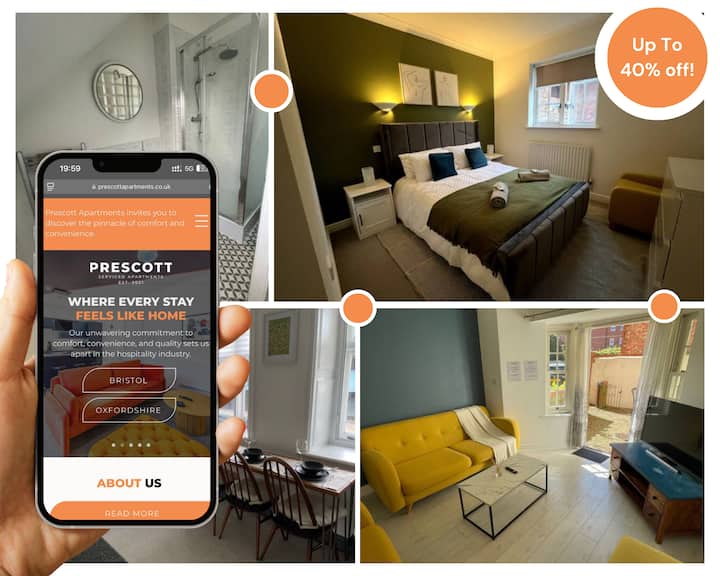 Queen Anne Court-free Parking-prescott Apartments - Witney