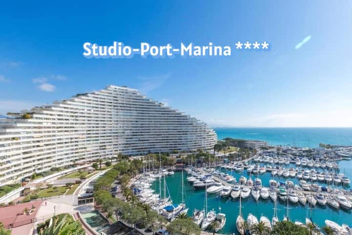 Studio 4* - Parking Privé, Climatisé - Saint-Laurent-du-Var