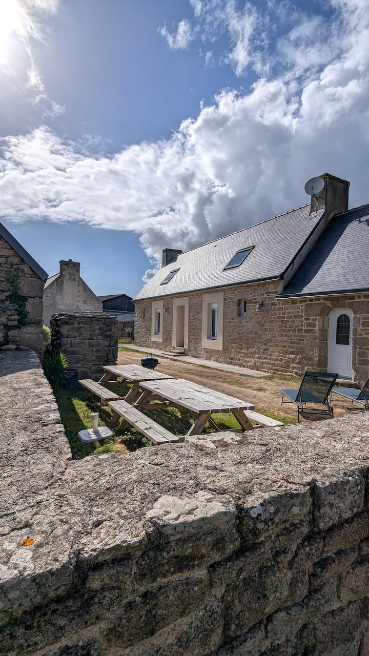 Ker Mamac'h : Longère à 500m De La Plage Gwendrez - Plozévet