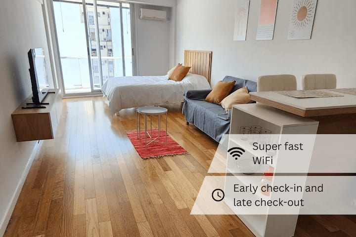 Studio Palermo Soho + Pool + Early Check-in - Argentina