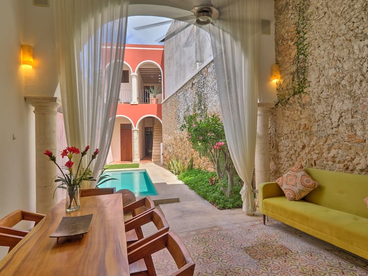 Santa Ana Colonial Centro - Casa Salchicha - Merida
